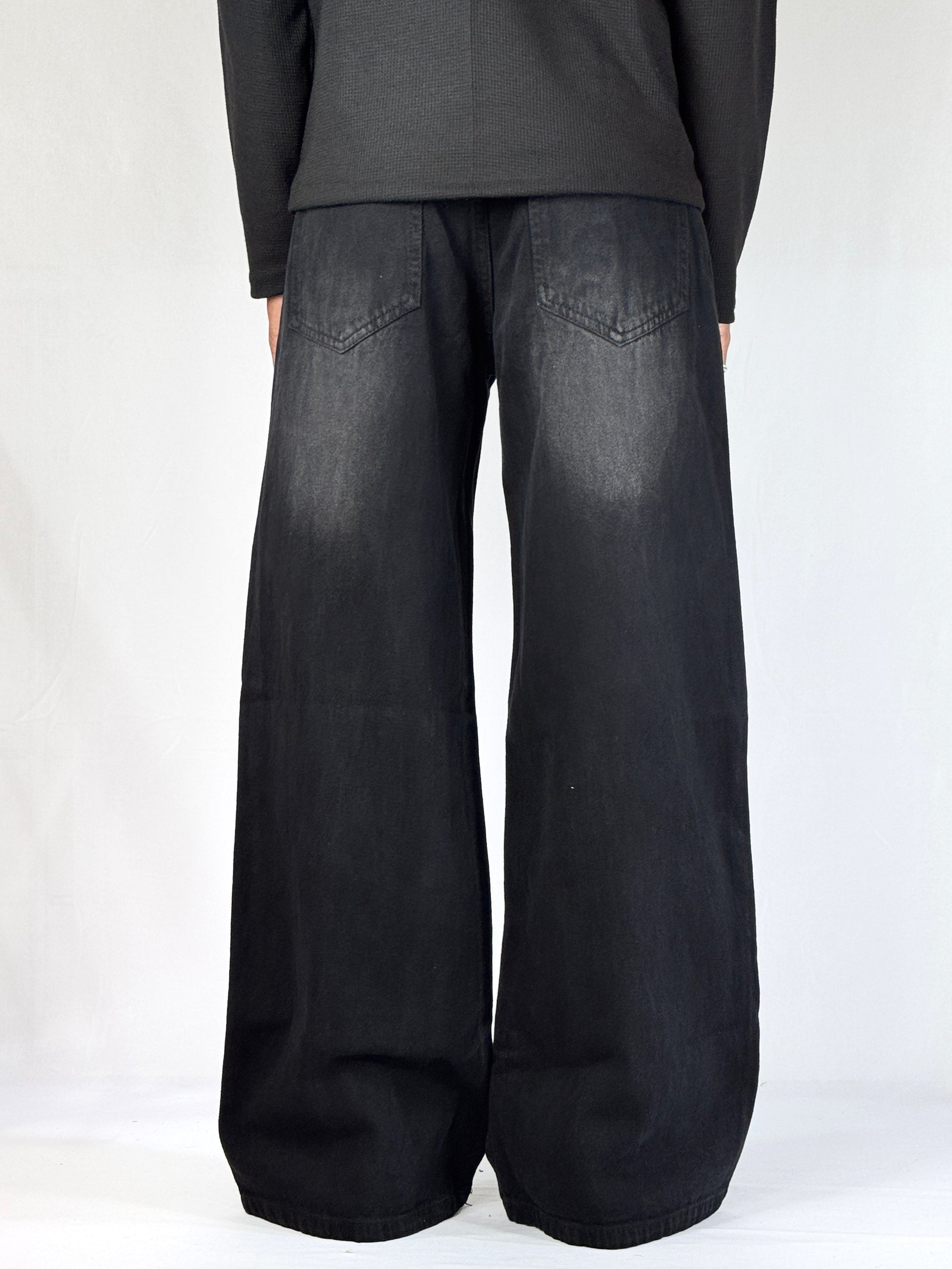 SHADOW BLACK WIDE | WIDELEG JEANS | BEST DENIM IN INDIA – HEMISPHERE